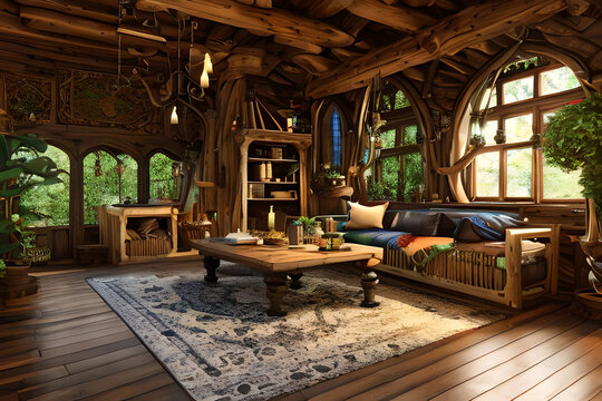 Treehouse Inside