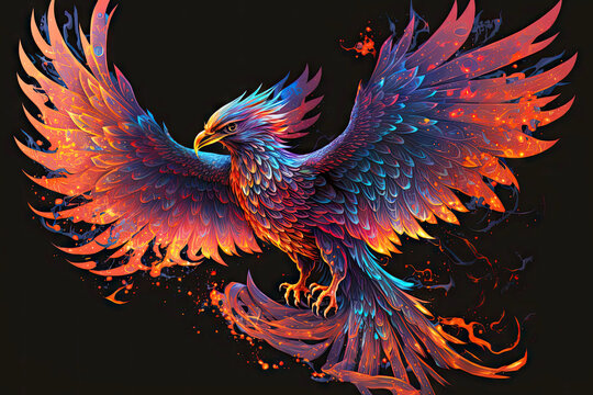 Firebird Animal Wallpaper