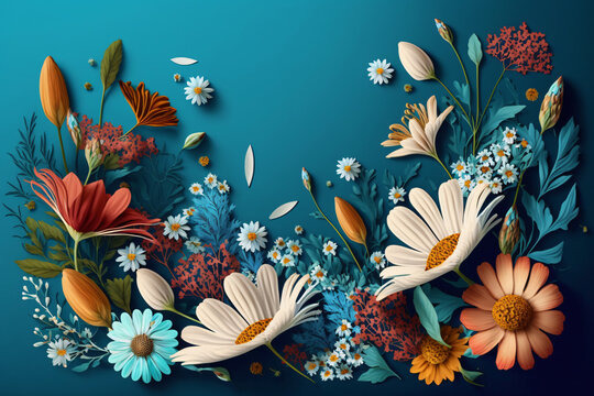 Flower Art Background Images Hd | Best Flower Site