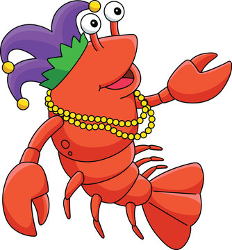 Cute Crawfish Clip Art