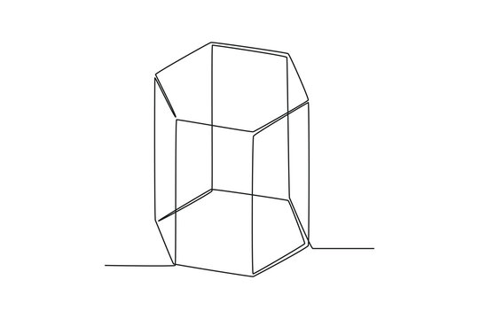 Hexagonal Prism 3d