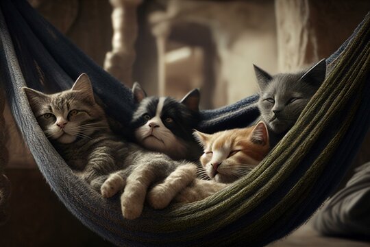"Group Of Cats" Images – Browse 531 Stock Photos, Vectors, and Video ...