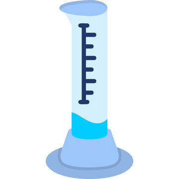 Graduated Cylinder Cartoon