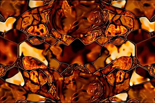 Tortoise Shell Pattern Background