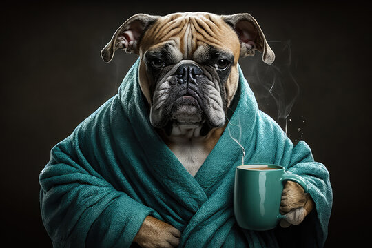 Grumpy Dog With Captions