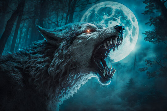 Afbeeldingen over Weerwolf – Blader in stockfoto's, vectoren en video's ...