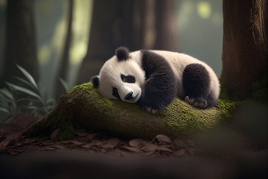 Panda Sleeping