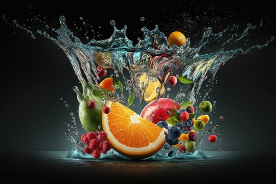 Panel Fruit Splash