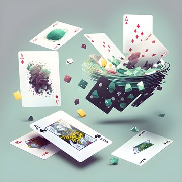 Floating Playing Cards Images – Browse 3,913 Stock Photos, Vectors, and ...