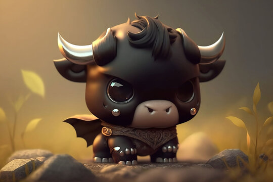 Cute Baby Bull