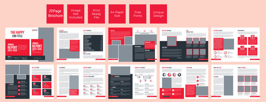 Indesign Templates Reports Images – Browse 754 Stock Photos, Vectors ...