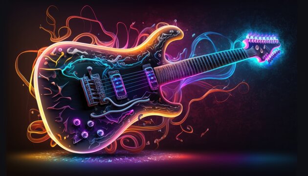 Cool Guitar Backgrounds
