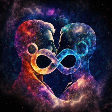 Galaxy Infinity Love Wallpaper