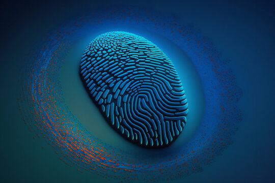 Fingerprint Wallpaper 3d