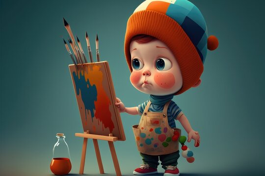Artist Cartoon Images – Browse 181,994 Stock Photos, Vectors, and Video ...