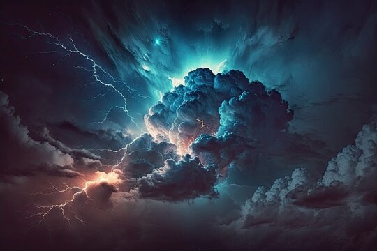 Thunderstorm Clouds Wallpaper