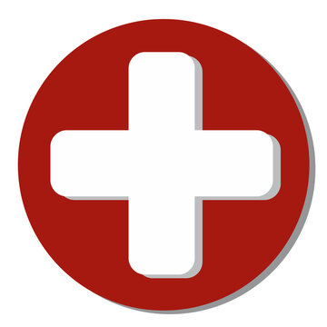 Red Plus Sign Logo