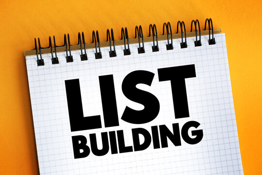 "List Building" Images – Browse 177 Stock Photos, Vectors, and Video ...