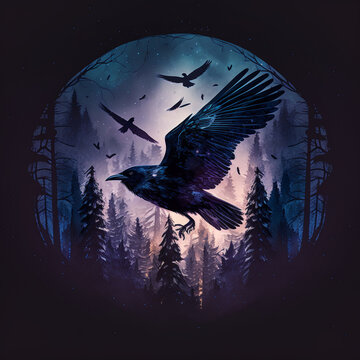 Raven Moon Images – Browse 7,209 Stock Photos, Vectors, and Video ...