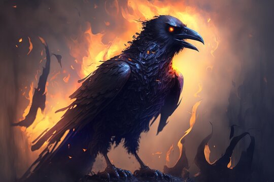 Evil Crow Wallpaper