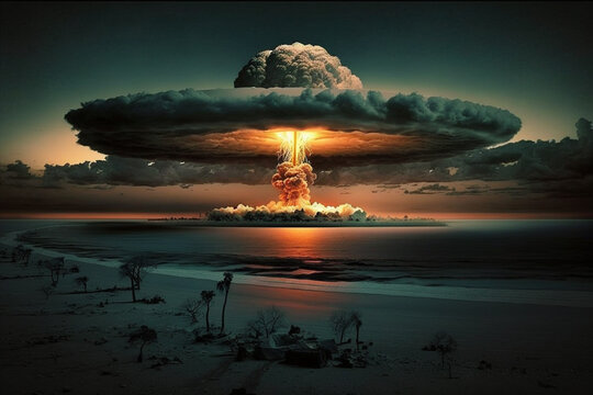 Nuclear Explosion Wallpaper Hd