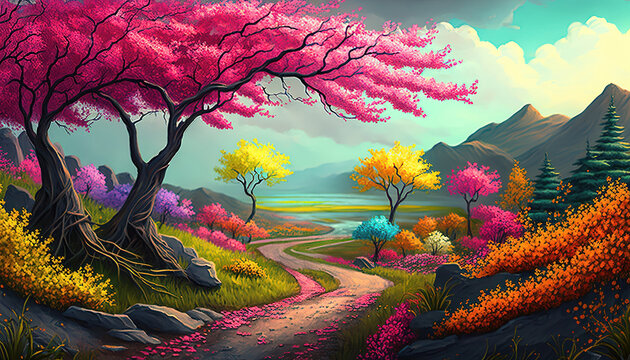 Colorful Landscape Images – Browse 10,889,653 Stock Photos, Vectors ...