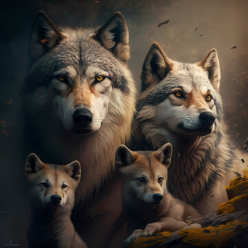 Wolf Family Pictures