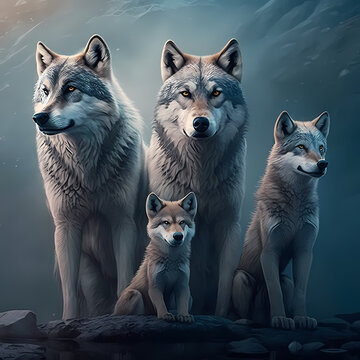 Wolf Family Pictures