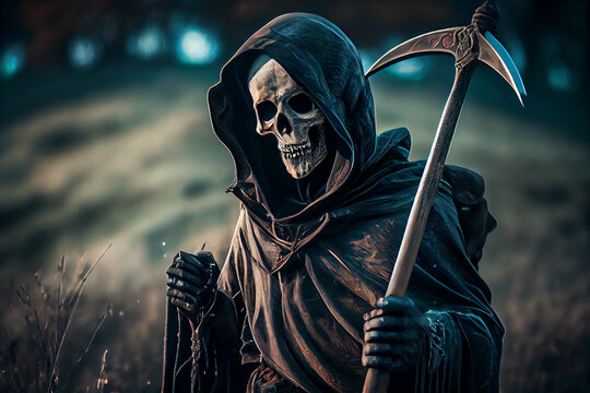 Female Grim Reaper Death