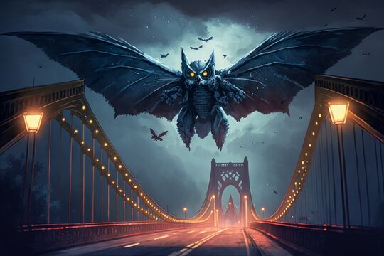 Mothman bilder – Bläddra bland 277 stockfoton, vektorer och videor ...