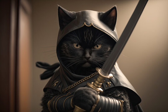 Anime Ninja Cats