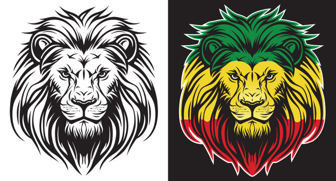 Reggae Lion Drawings