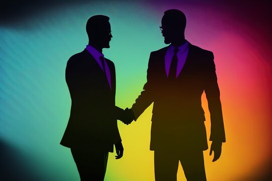 Stickman Handshake Business Images – Browse 4,982 Stock Photos, Vectors ...