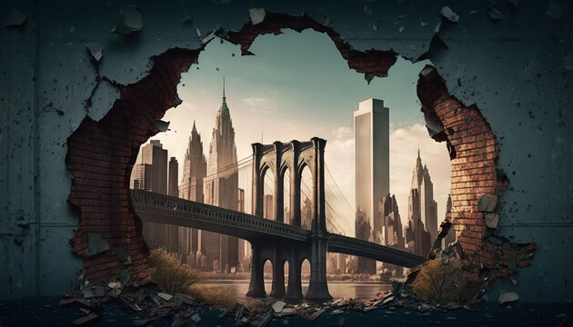 "Broken Wall" - Images et vidéos libres de droits | Adobe Stock