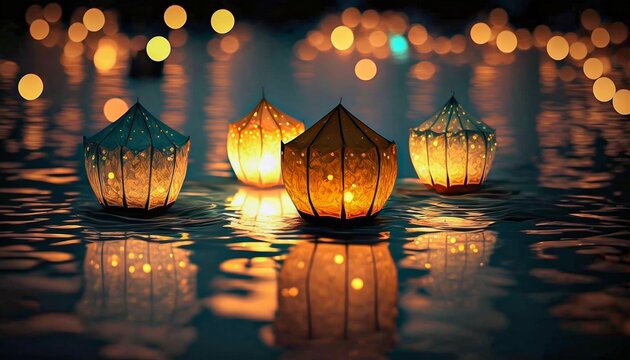 Floating Water Lanterns Images – Browse 5,721 Stock Photos, Vectors ...