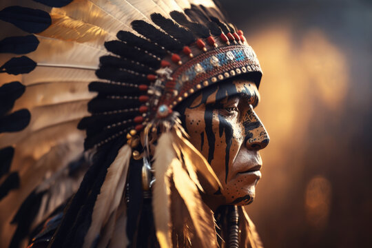 Native American Chief Wallpaper