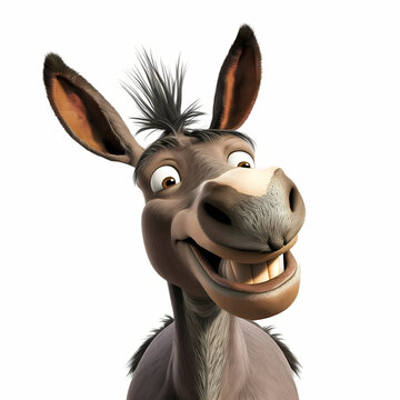 Smiling Donkey Shrek