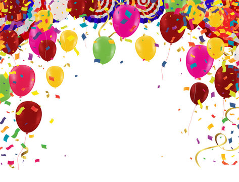 Balloon Banner Clip Art