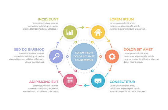 Process Diagram 6 Steps Images – Browse 147,517 Stock Photos, Vectors ...