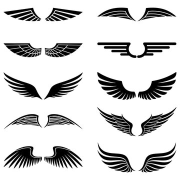 Simple Angel Wings Vector Images – Browse 10,558 Stock Photos, Vectors ...