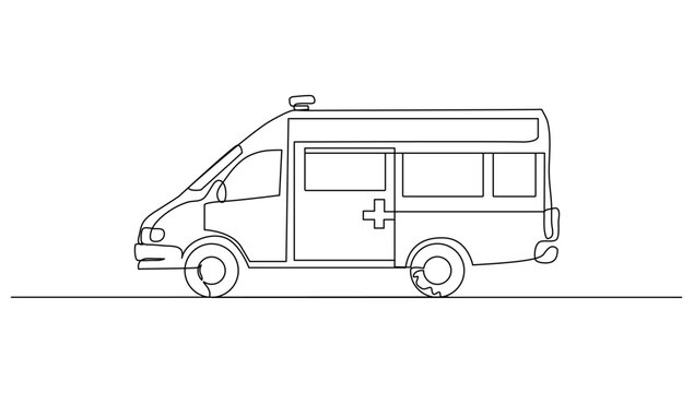 Ambulance Drawing