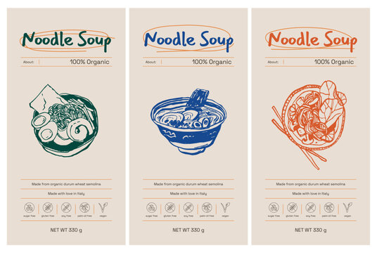 Soup Label Template Images – Browse 3,878 Stock Photos, Vectors, and ...
