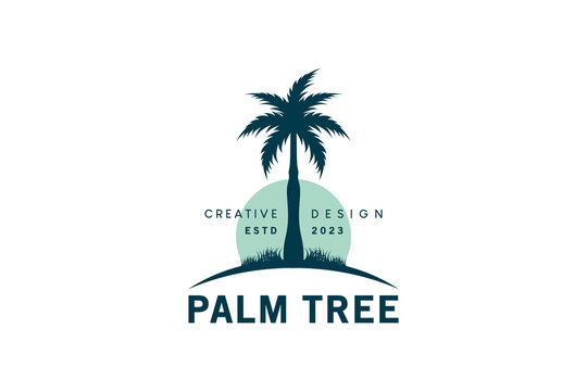 Dope Palm Tree Logo