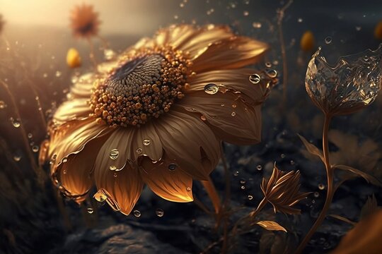 "Golden Flowers" Images – Browse 1,064 Stock Photos, Vectors, and Video ...