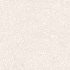 Sewing fabric with Topographic map seamless pattern background ...