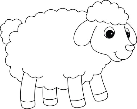 Lamb Outline