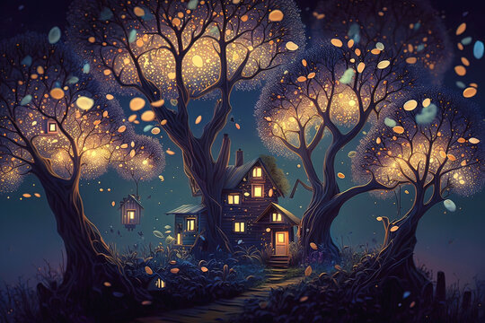 Magic Hut In Forest Images – Browse 3,290 Stock Photos, Vectors, and ...