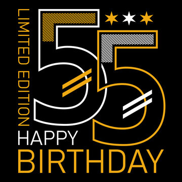 Happy 55 Birthday Images – Browse 3,903 Stock Photos, Vectors, and ...