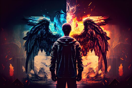 Evil Vs Good Wallpapers Hd