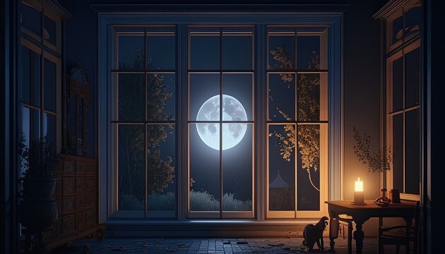 Moon Window Images – Browse 154,309 Stock Photos, Vectors, and Video ...